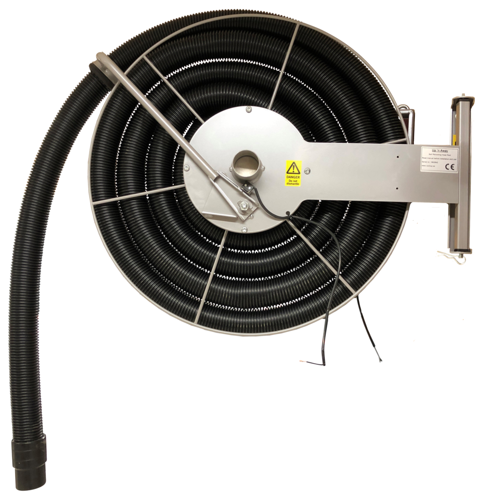 Saugschlauchaufroller NW50 10m HSU-XL-W-50 | Wandmontage | - HSU-Technik